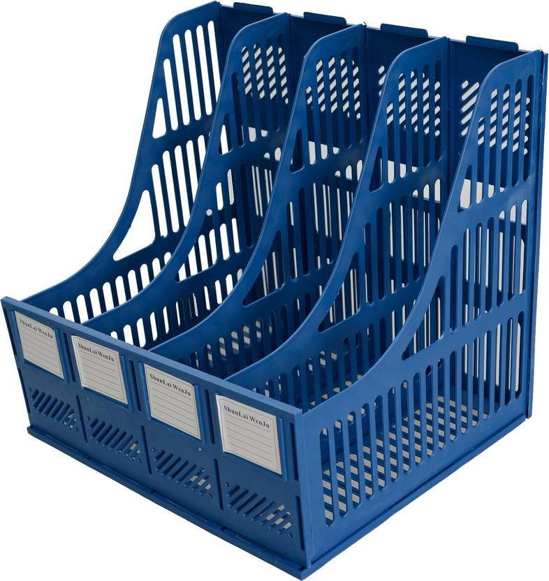 Lifestyle You Document Holder 4 Compartments Plastic