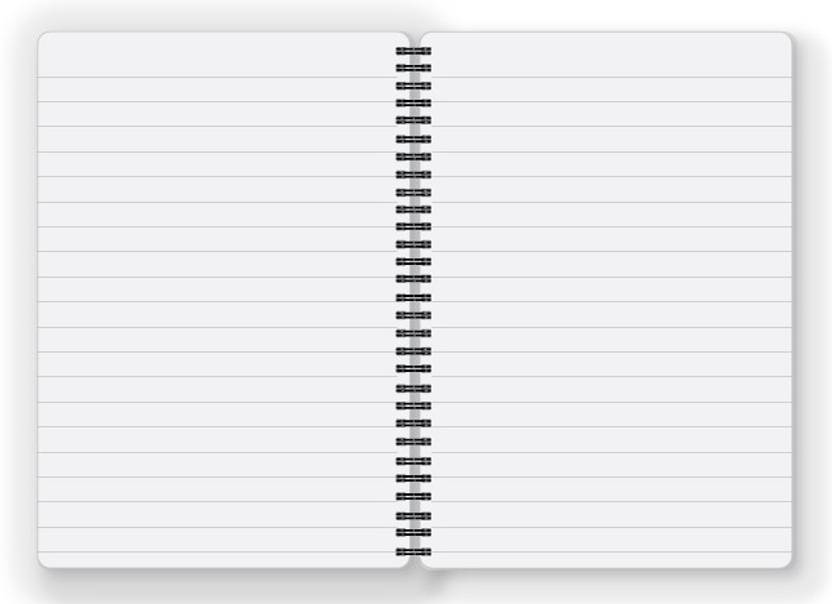 Nourish A6 Size RULED Pages Colourful Graphic Diary A6 Notebook Ruled ...