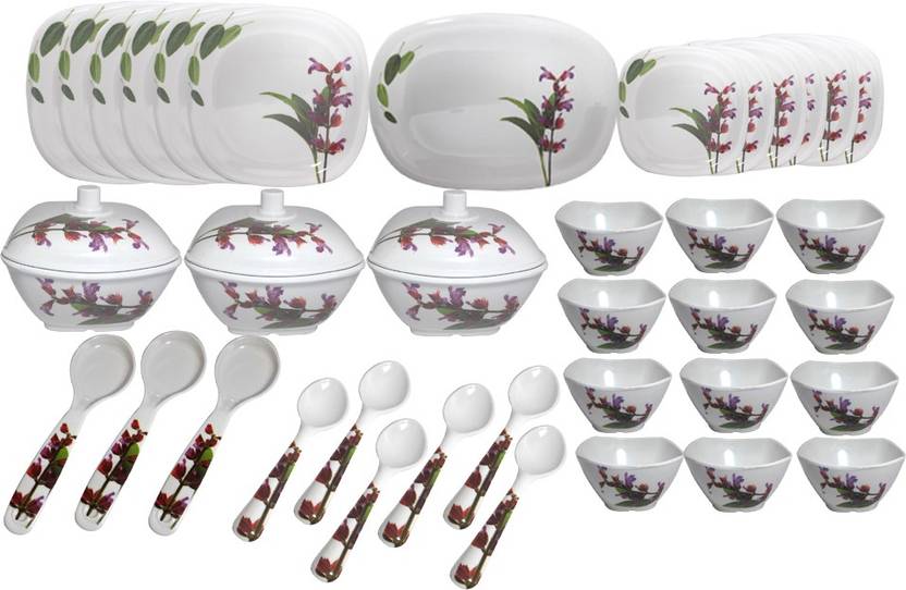 bartan hub Melamine Dinner Set Price in India - Buy bartan hub Melamine ...