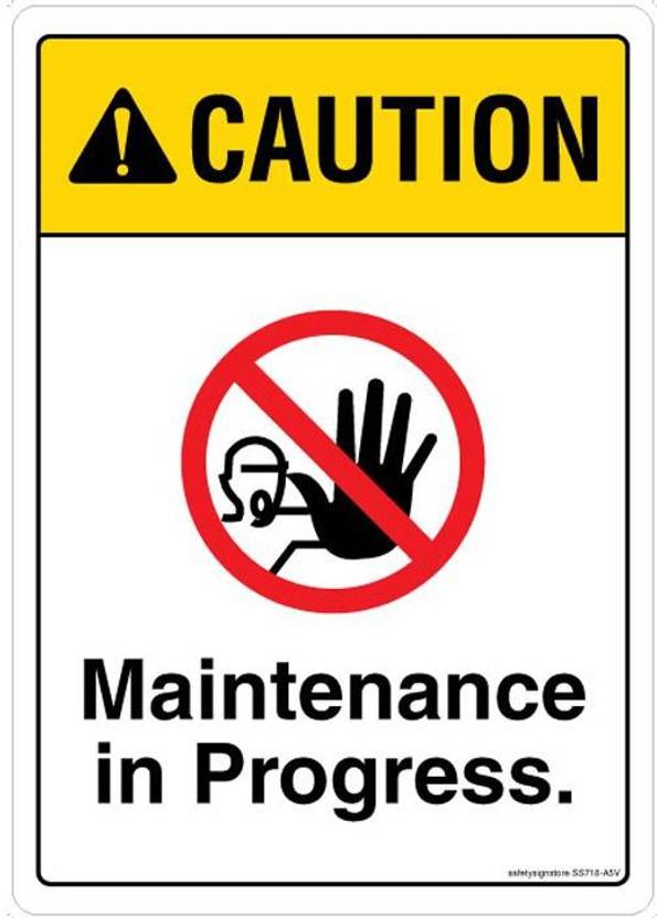 Safety Sign Store CAUTION Maintenance In Progress Emergency Sign Price safety-sign-store-caution-maintenance-in-progress-emergency-sign-price