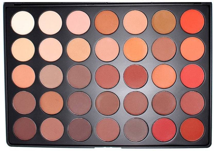 Morphe brushes 35 Color Matte Nature Glow Eyeshadow Palette 340 g ...