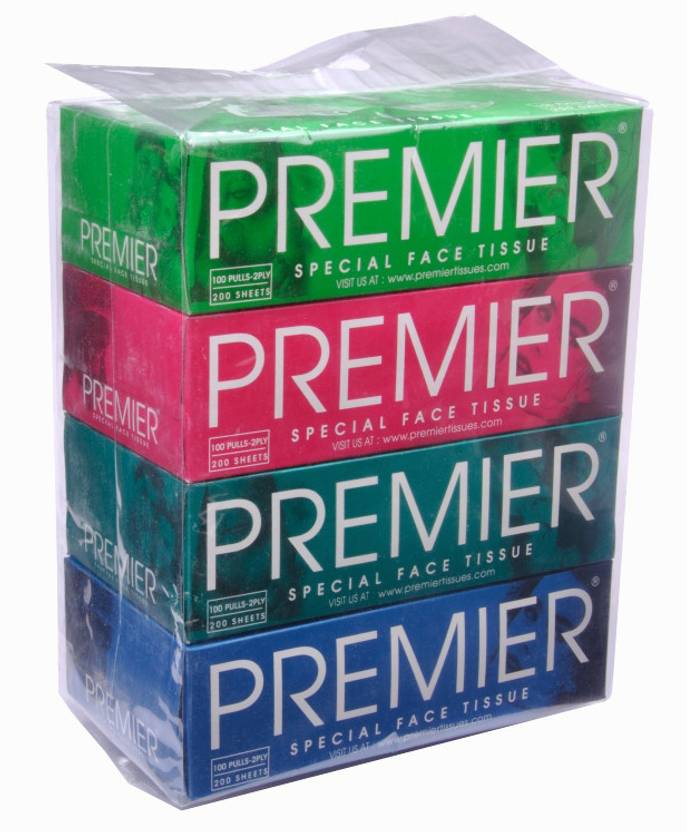 Premier Facial Tissue - 100 Pulls 4 in 1 Pack - Price in India, Buy ...