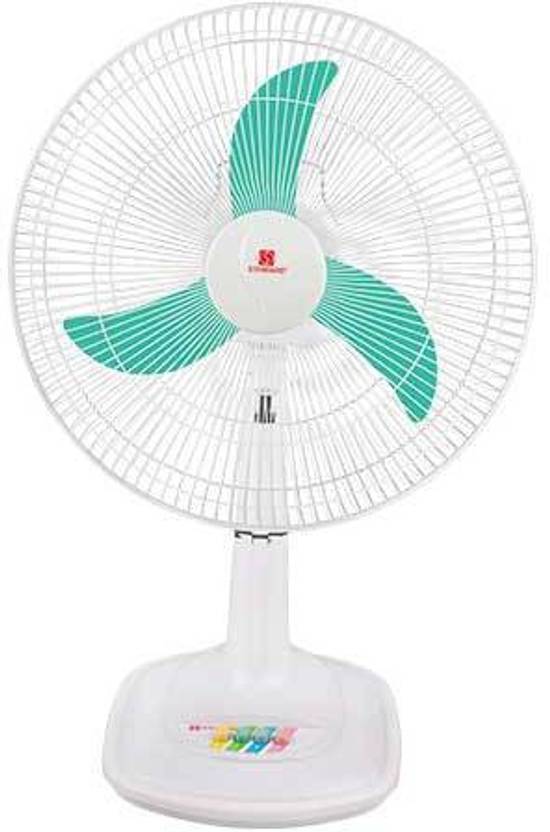 STANDARD SDM 16B 18mm 3 Blade Table Fan Price in India - Buy STANDARD ...