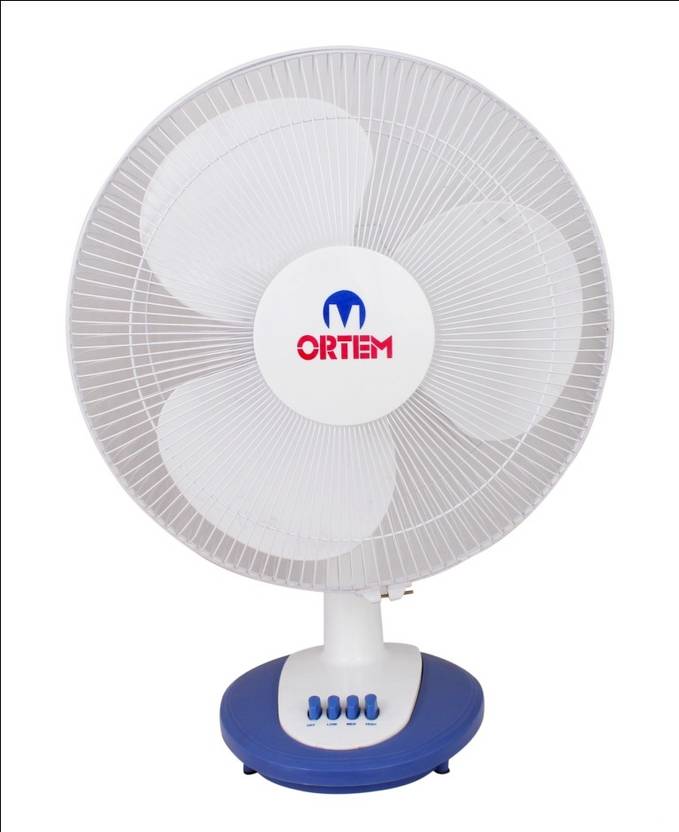 Ortem ROYAL TABLE 400 mm 3 Blade Table Fan Price in India - Buy Ortem ...