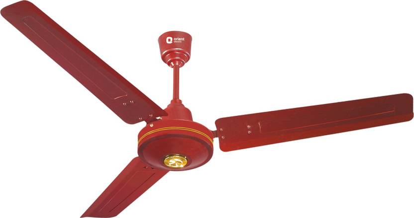Orient Electric Deluxe 1400mm Glossy Brown 1400 mm 3 Blade Ceiling Fan ...