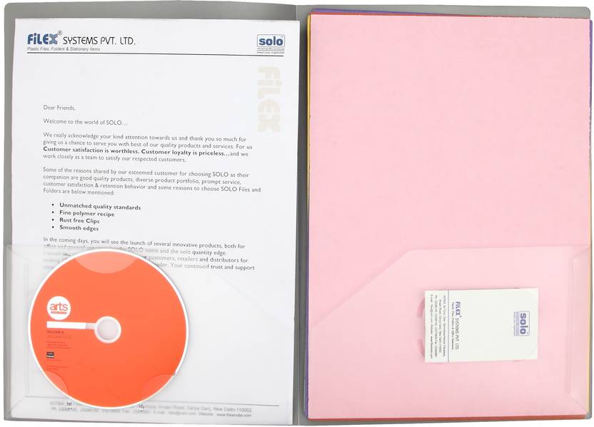 Flipkart.com | Solo Presentation Folder - Presentation Folder Flipkart.com | Solo Presentation Folder - Presentation Folder