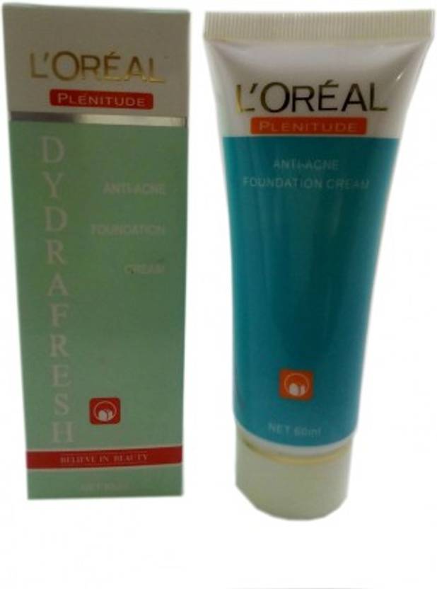 L'Oréal Paris Dydra Fresh Anti-Acne Cream Foundation - Price in India ...