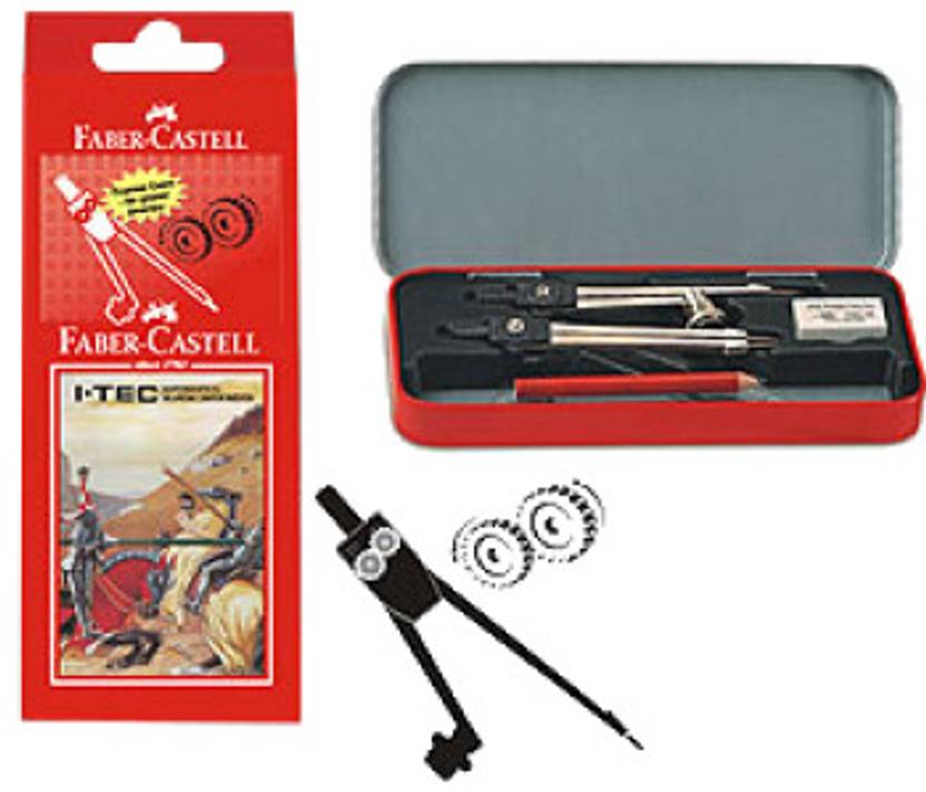 Flipkart.com | FABER-CASTELL 163620 Geometry Box