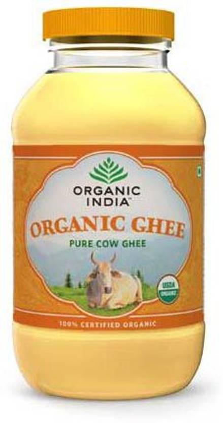 ORGANIC INDIA Pure Cow Ghee 500 ml Plastic Bottle Price in India - Buy ...