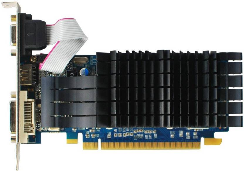 GALAX NVIDIA GEFORCE GT 610 PASSIVE 2 GB GDDR3 Graphics Card - GALAX ...