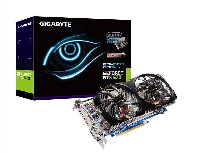 Gigabyte NVIDIA GeForce GTX 670 2 GB GDDR5 GV-N670WF2-2GD Graphics Card - GIGABYTE : Flipkart.com