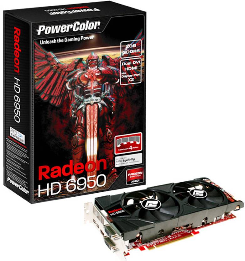 PowerColor AMD/ATI Radeon HD6950 2 GB GDDR5 Graphics Card - PowerColor ...