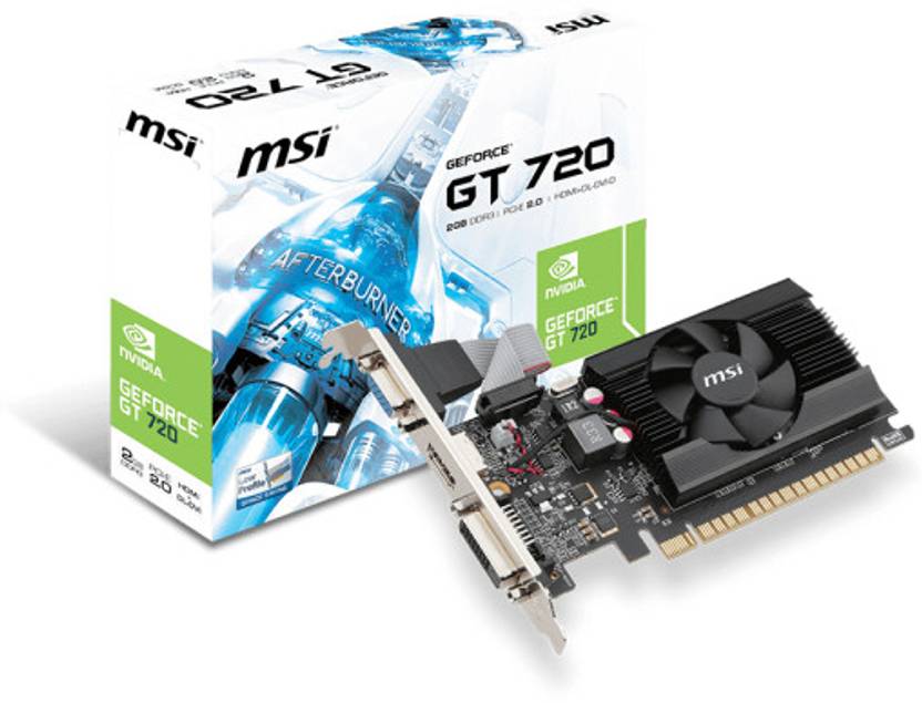 MSI NVIDIA GeForce GT 720 2 GB DDR3 Graphics Card - MSI : Flipkart.com