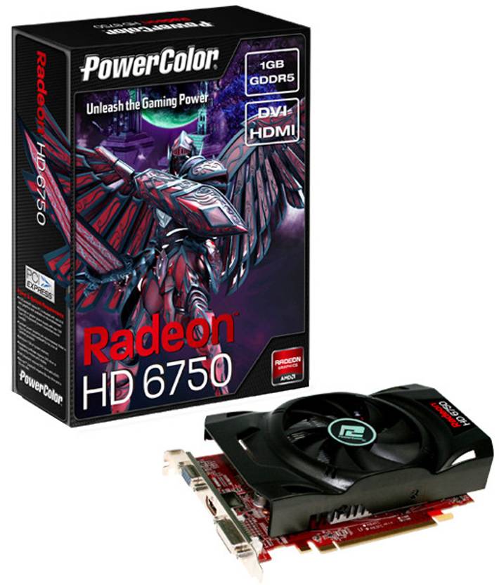 PowerColor AMD/ATI Radeon HD6750 1 GB GDDR5 Graphics Card - PowerColor ...