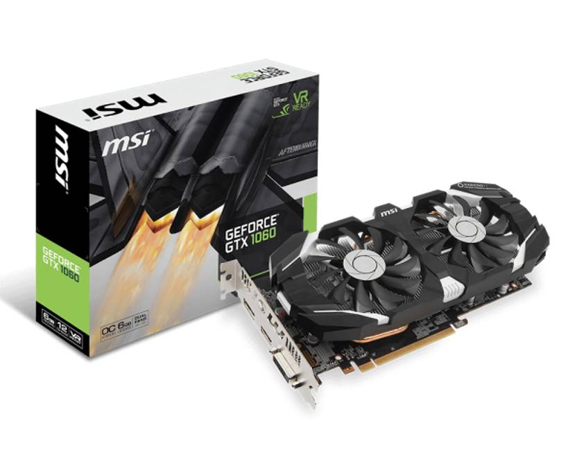 MSI NVIDIA GTX 1060 6GT OC 6 GB GDDR5 Graphics Card - MSI : Flipkart.com