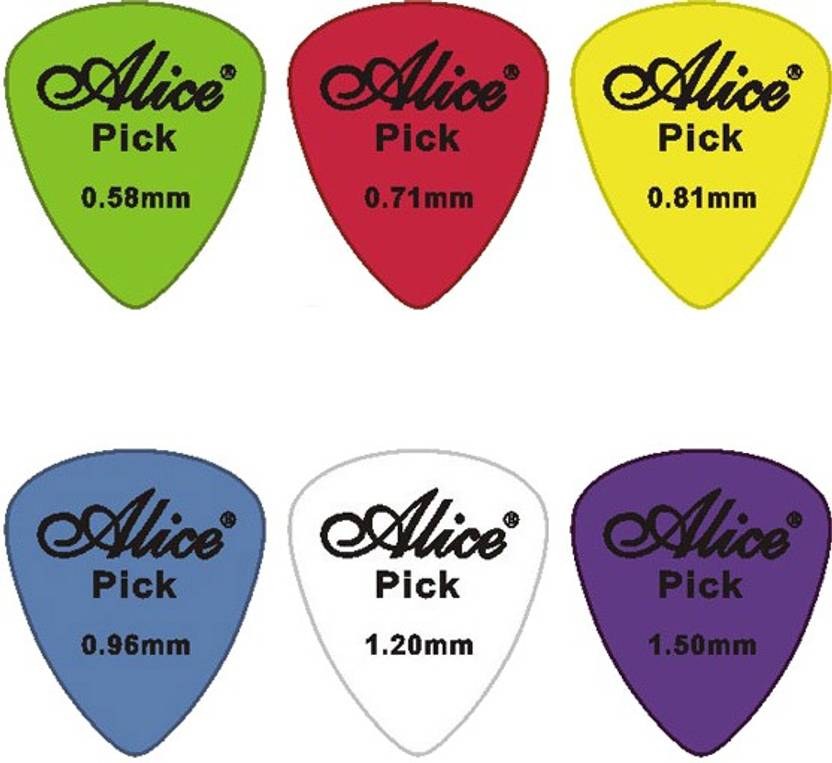ALICE Matte Clear Guitar Pick Price in India - Buy ALICE Matte Clear ...