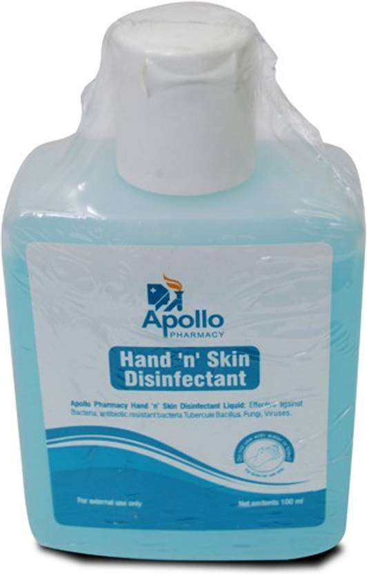 Apollo Pharmacy Skin Disinfectant Hand Sanitizer Bottle - Price in ...