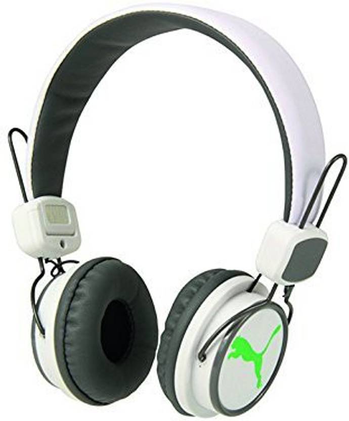 PUMA Pmad3045-Wht The League Over-Ear Headphones Wired without Mic ...