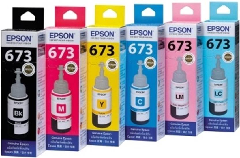 Epson T6731 T6732 T6733 T6734 T6735 T6736 Tri-Color Ink Cartridge ...