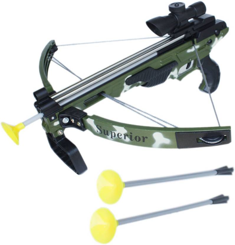 Tootpado Toy Crossbow for kids with Laser Scope & 3 Arrows - (1c592 ...