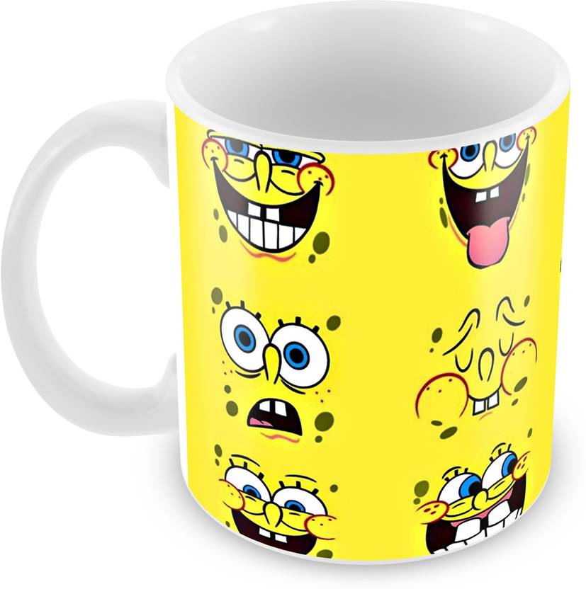 CREATIVE cartoons_cartoonish_spongebob Ceramic Coffee Mug Price in ...