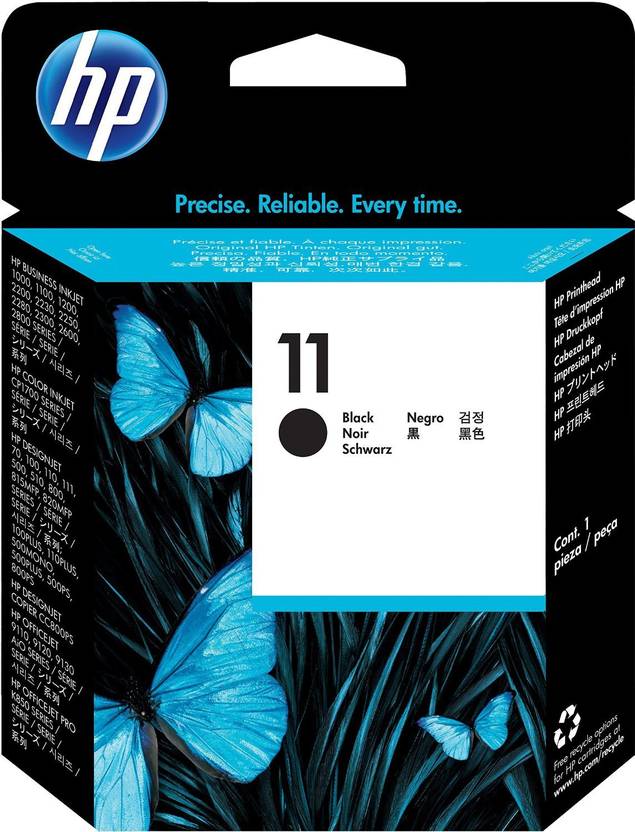 HP 11 Printhead C4810A Ink Cartridge Black Ink Cartridge - HP ...
