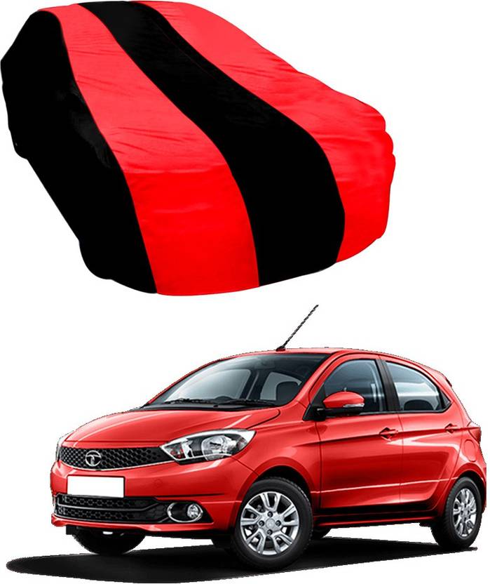 AdroitZ Car Cover For Tata Tiago (Without Mirror Pockets) Price in ...