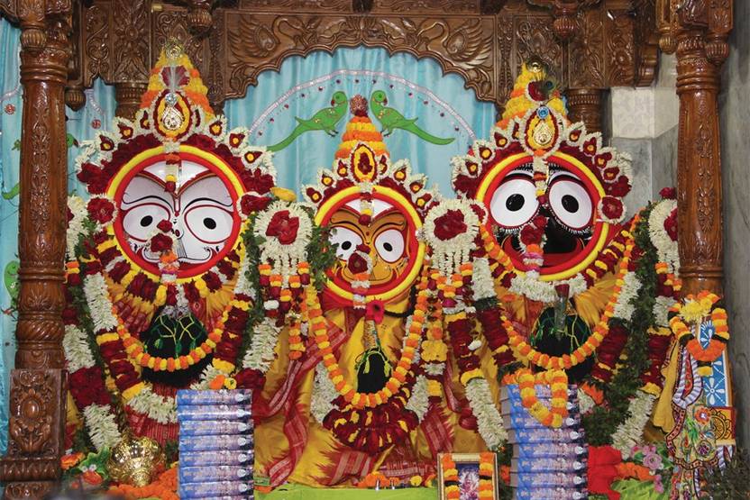 RadhaKripa lord jagannath balabhadra subhadra Poster Paper Print - Decorative posters in India ...