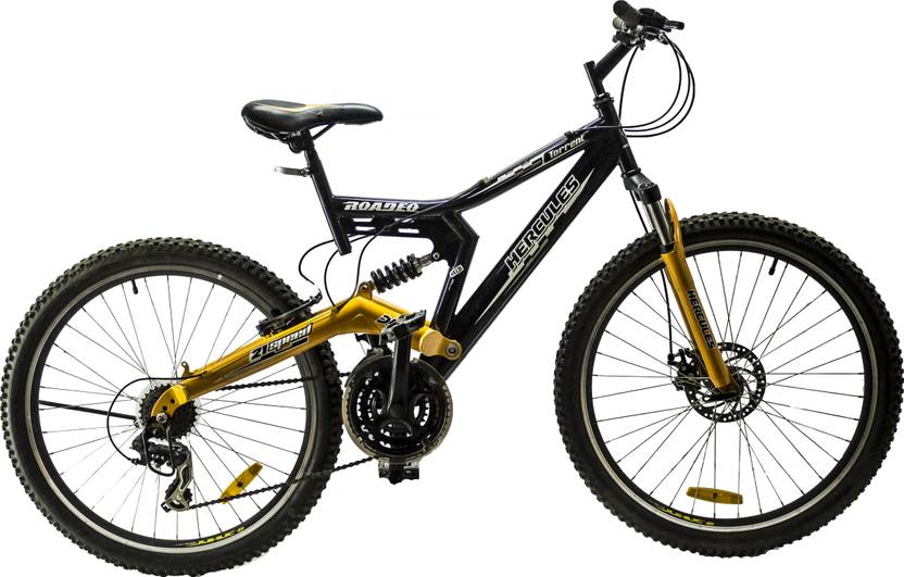 HERCULES Torrent Vx 26 Inches 21 Speed Black & Orange 26 T Mountain ...
