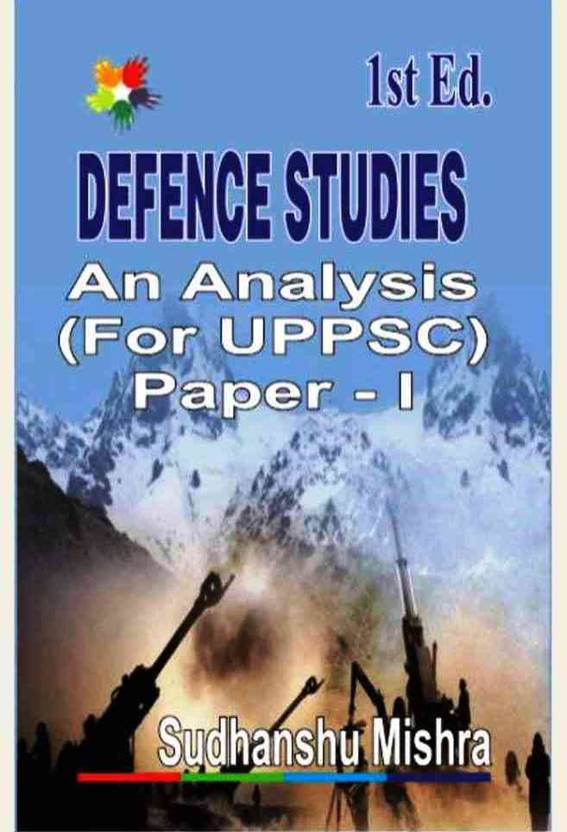 DEFENCE STUDIES: AN ANALYSIS: Buy DEFENCE STUDIES: AN ANALYSIS by ...
