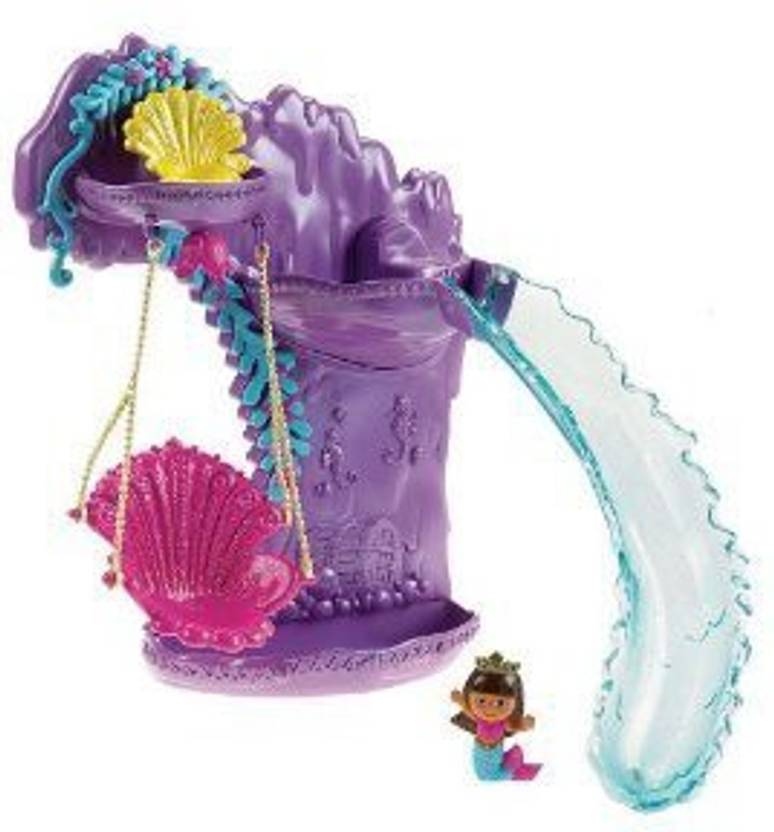 Dora the Explorer Swing & Splash Mermaid Adventure Bath Playset Bath ...