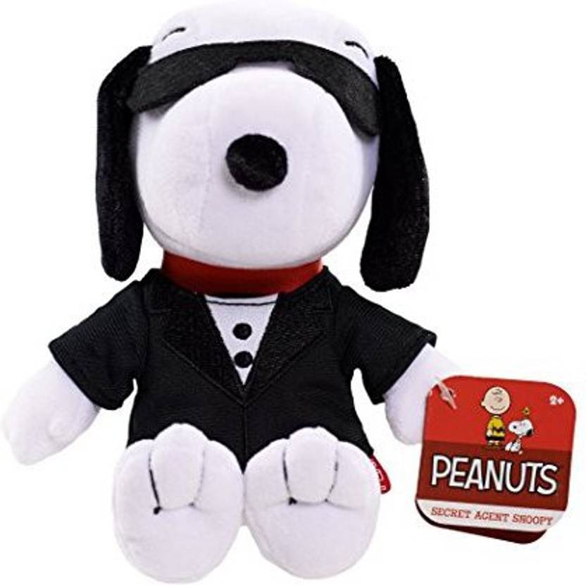 Peanuts Snoopy Secret Agent Bean Plush - 3.3 inch - Snoopy Secret Agent ...