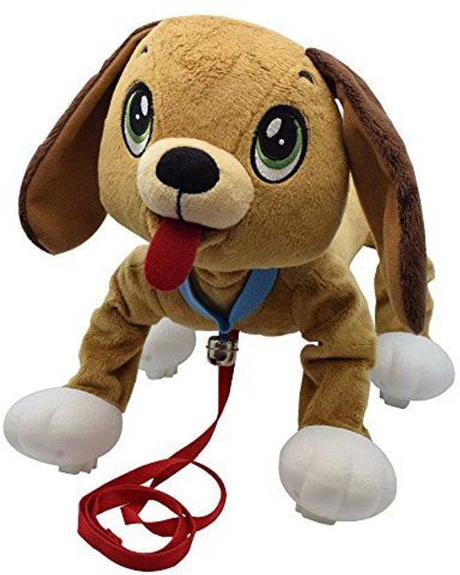 Peppy Pups - Stuffed Plush Dog That Walks Along With You - Kid Powered ...