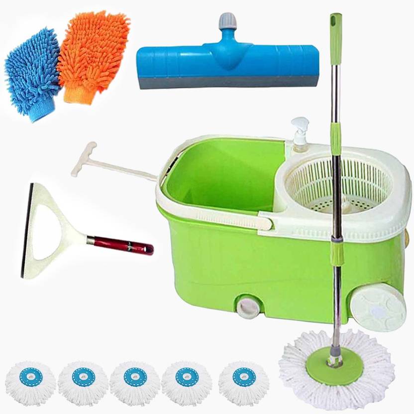 V-MOP SSWQ42 Mop Set, Floor Wiper, Glove, Kitchen Wiper Price in India ...