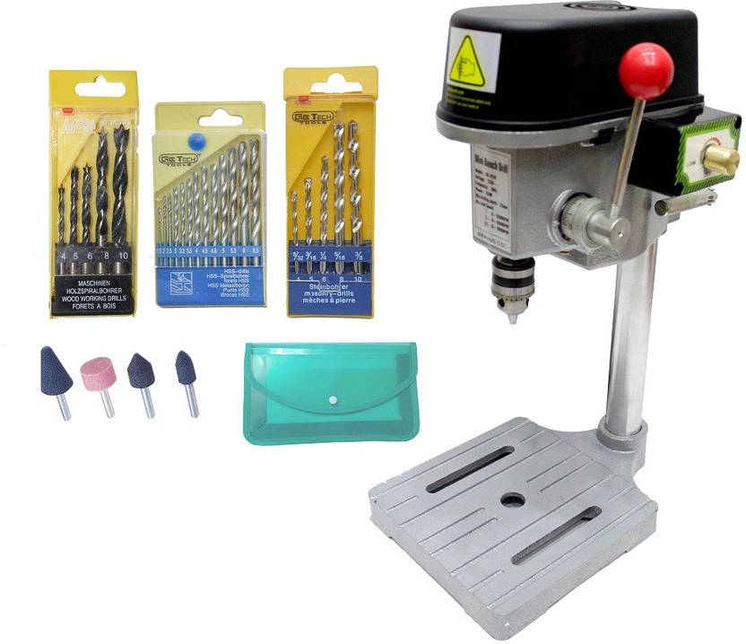 Digital Craft HEAVY DUTY MINI/PORTABLE BENCH DRILL MACHINE (6MM) WITH ...