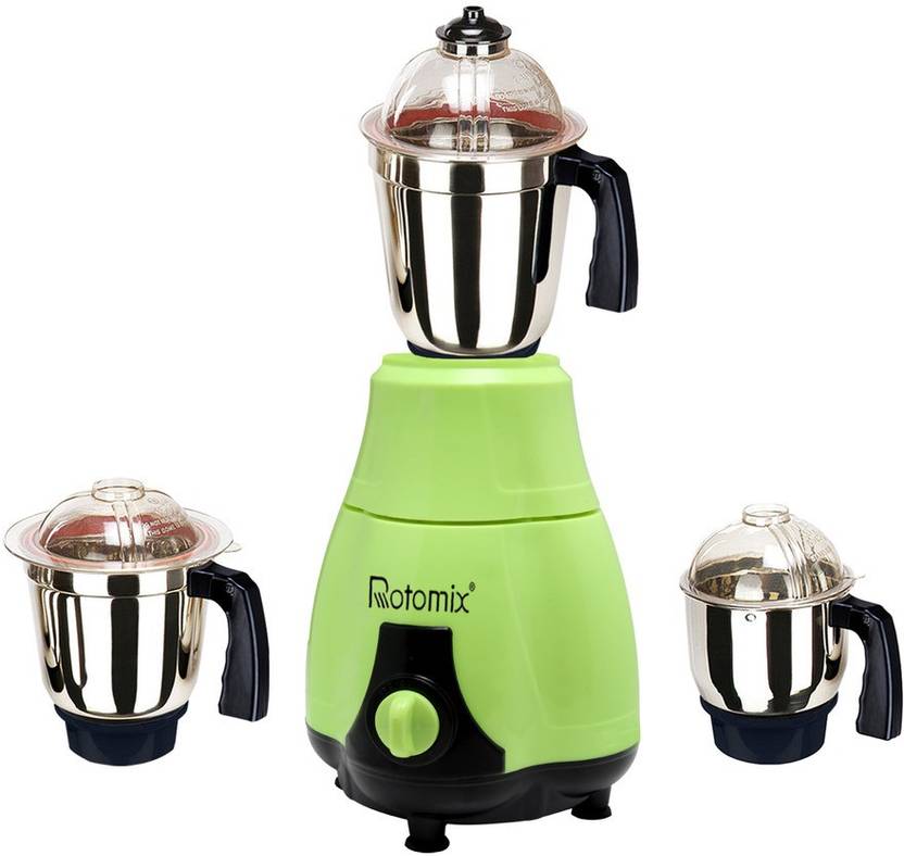 Rotomix New_MG16-314MA 1000 W Mixer Grinder (3 Jars, Green) Price in ...