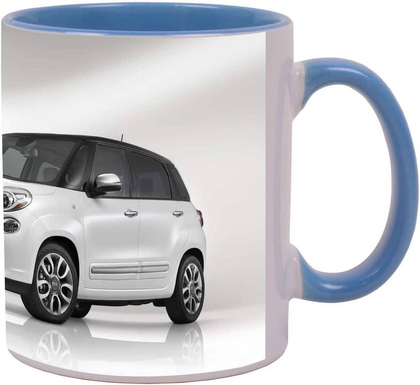Arkist 2014 fiat 500l lounge white Ceramic Coffee Mug Price in India ...