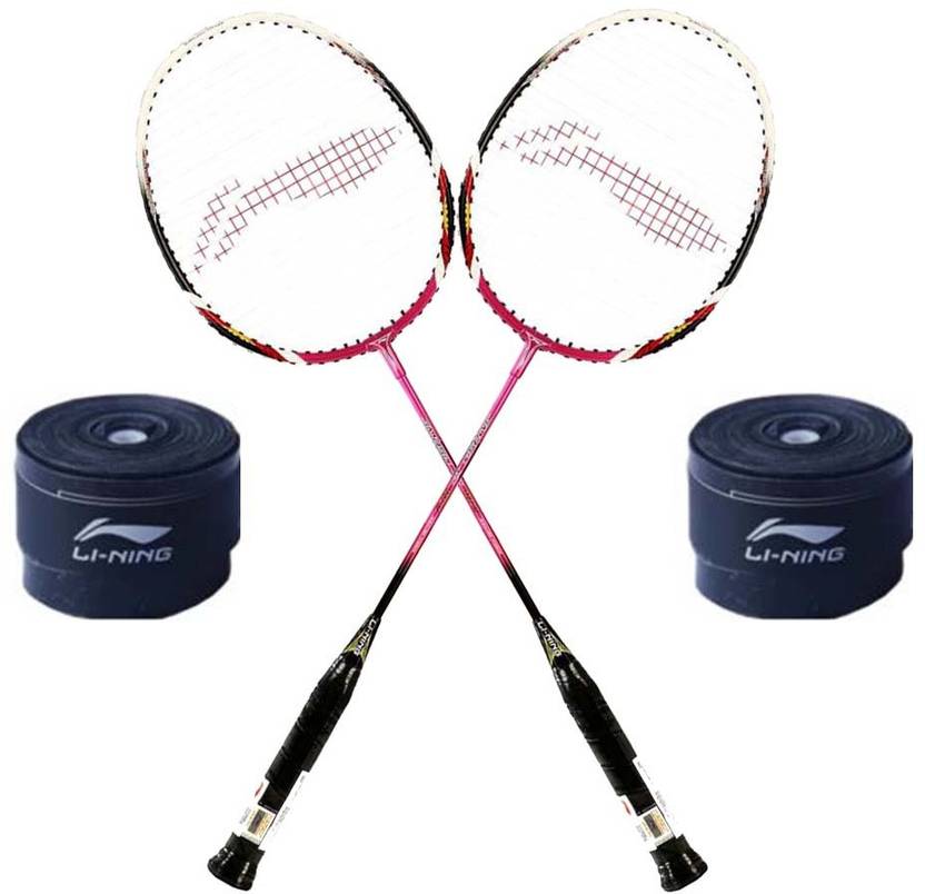 LI-NING Li-Ning XP 70 II 2PC Badminton Racquet + 2PC GP 20 Grip Combo ...