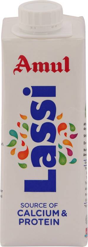 Amul Source of Calcium & Protein Sweet Lassi Price in India - Buy Amul ...