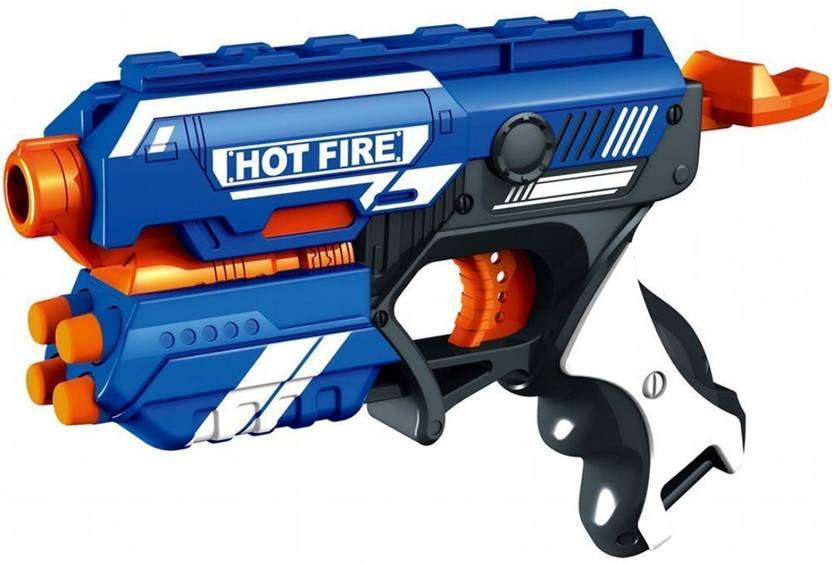 TOYSHINE Foam Blaster Gun toy, Safe and Long Range, 10 Bullets Guns ...
