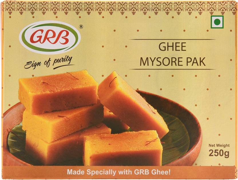 GRB Ghee Mysore Pak Box Price in India - Buy GRB Ghee Mysore Pak Box ...