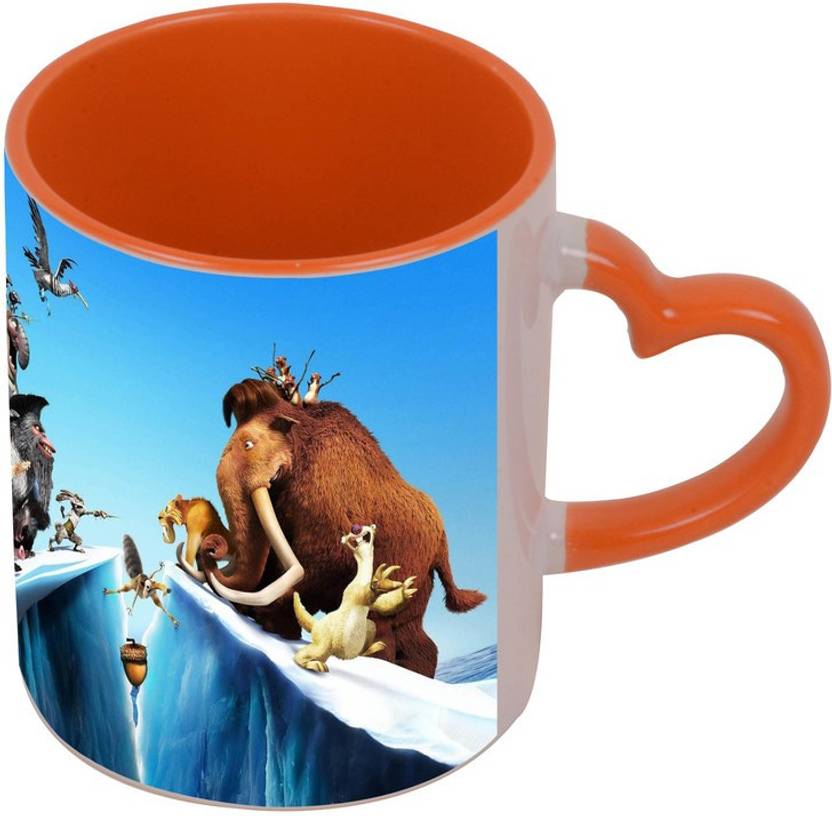 Arkist ice age continental drift Orange Ceramic Coffee Mug Price in ...