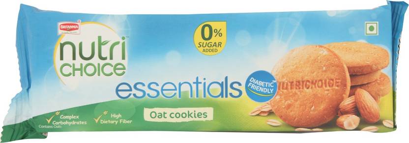 BRITANNIA Nutri Choice Essentials Oats Cookies Price in India - Buy ...