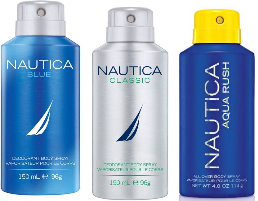 NAUTICA Blue Deo Classic Deo Aqua Rush Deo Deodorant Spray - For Men ...
