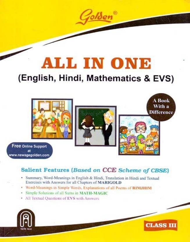 All in One(English, Hindi, Mathematics & EVS) Class - 3: Buy All in One ...