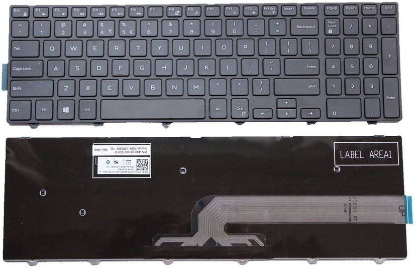 PCTECH Backlit Laptop Keyboard for Dell Inspiron 15 5547 Laptops ...