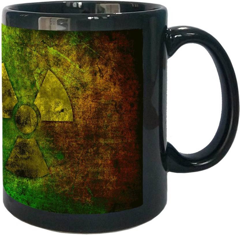 Arkist radioactive wallpaper Black Ceramic Coffee Mug Price in India ...