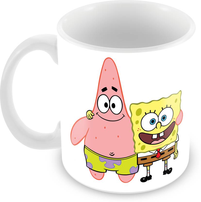CREATIVE Friends-Patrick Star and Spongebob Ceramic Coffee Mug Price in ...