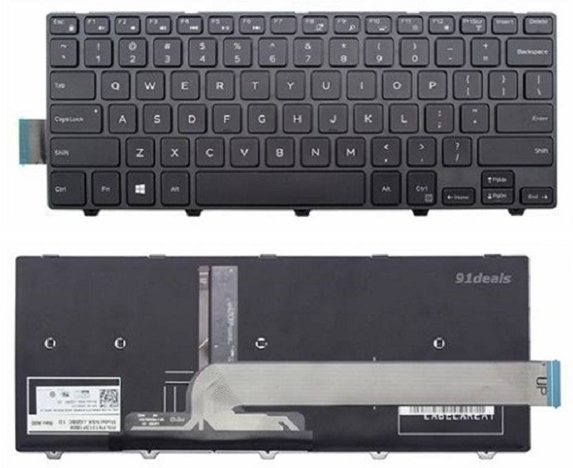 DELL INSPIRON 3441 3442 VOSTRO 3446 BACKLIGHT Internal Laptop Keyboard ...