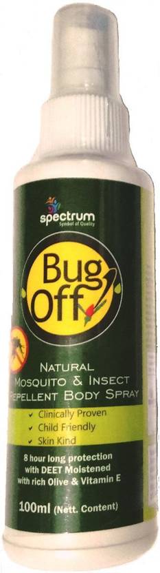 SPECTRUM Bug Off Mosquito & Insect Repellent Body Spray - Buy Baby Care ...
